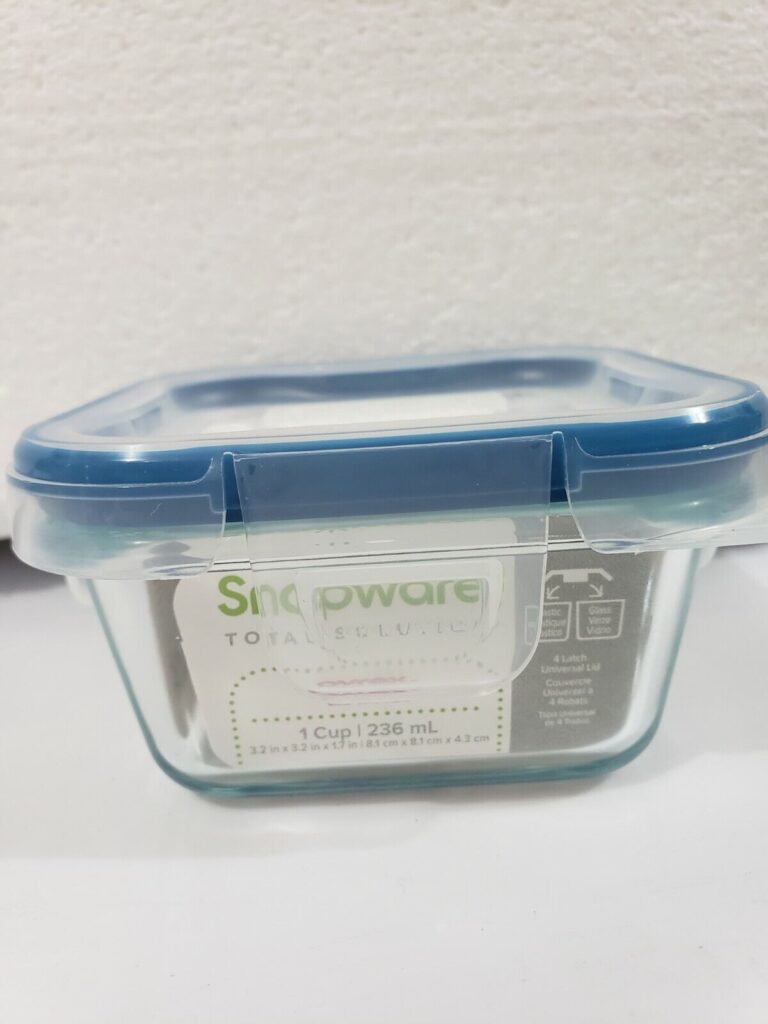 Snapware 1-cup Food Storage Container Made with Pyrex Glass - Sofloria ...