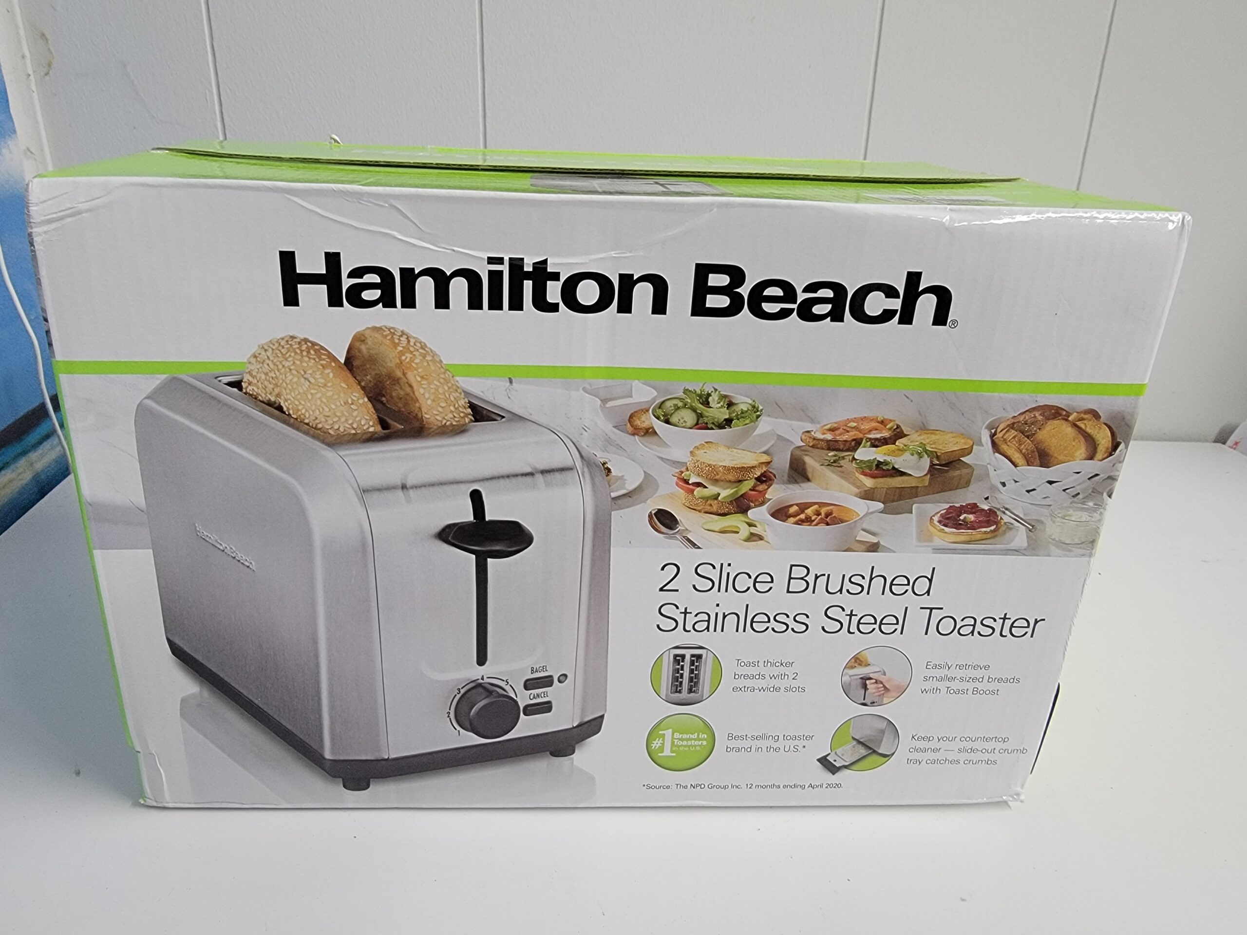 Hamilton Beach 2 Slice Toaster - Stainless Steel - Sofloria Discount Store